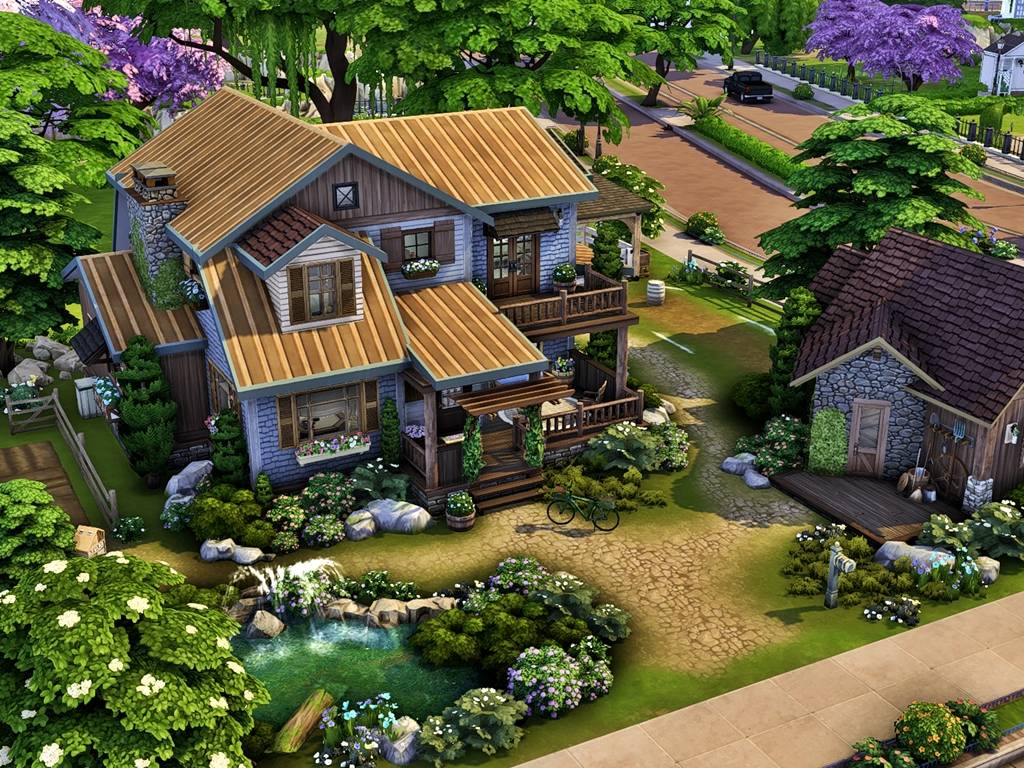 Spring Family Home - Gallery - The Sims 4 Rooms / Lots - CurseForge