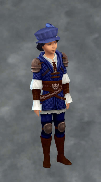 TSM Commoner Quilted Tunic Dagger - Gallery - The Sims 4 Create a Sim ...