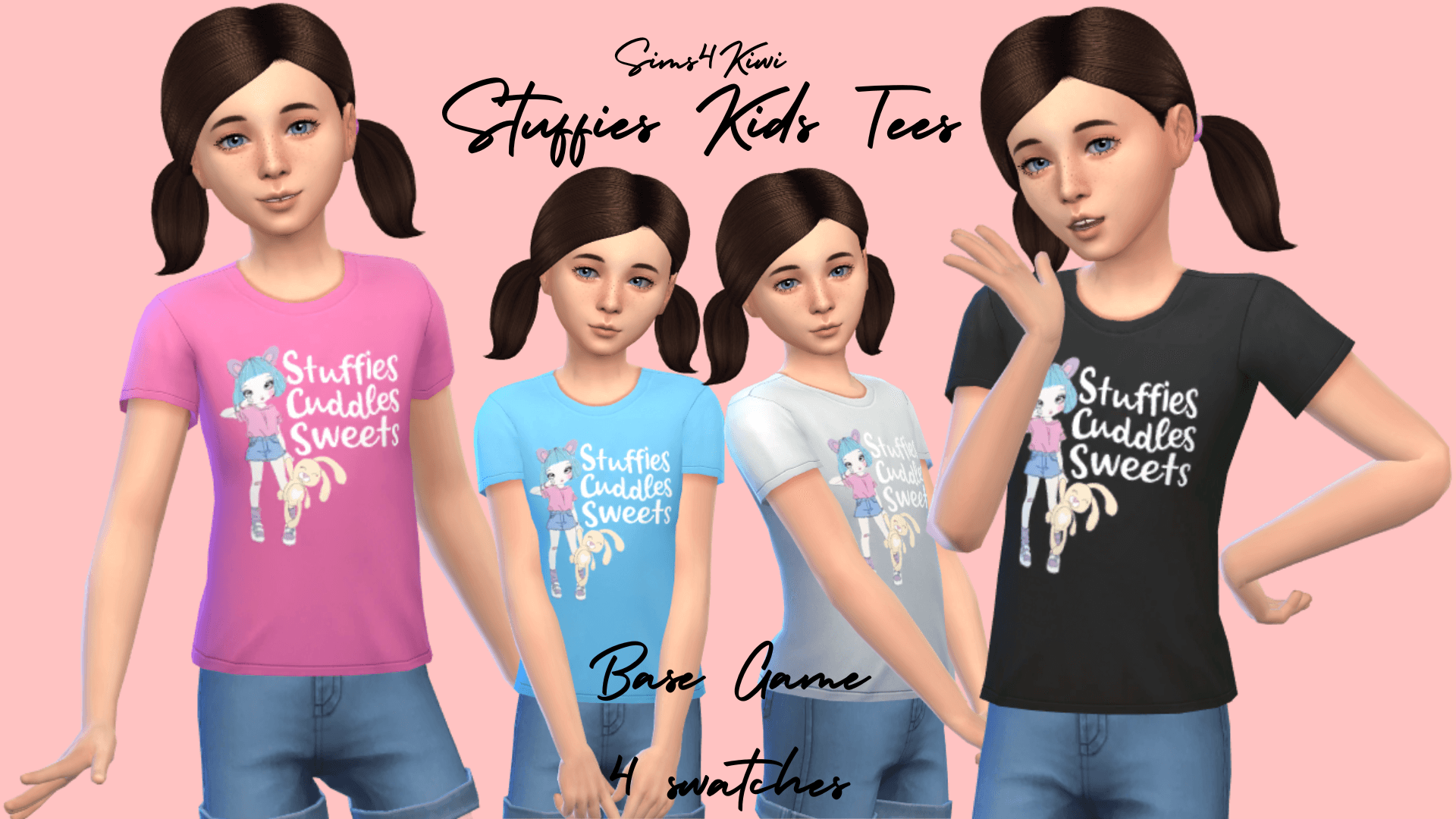 Stuffies Kids Tees - Gallery - The Sims 4 Create a Sim - CurseForge