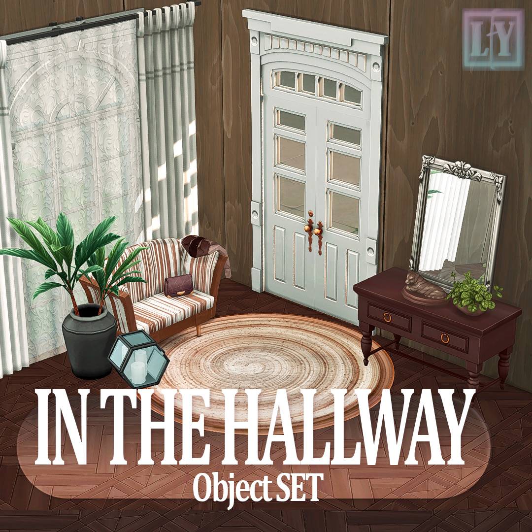 In the Hallway🚪 CC SET - Gallery - The Sims 4 Build / Buy - CurseForge