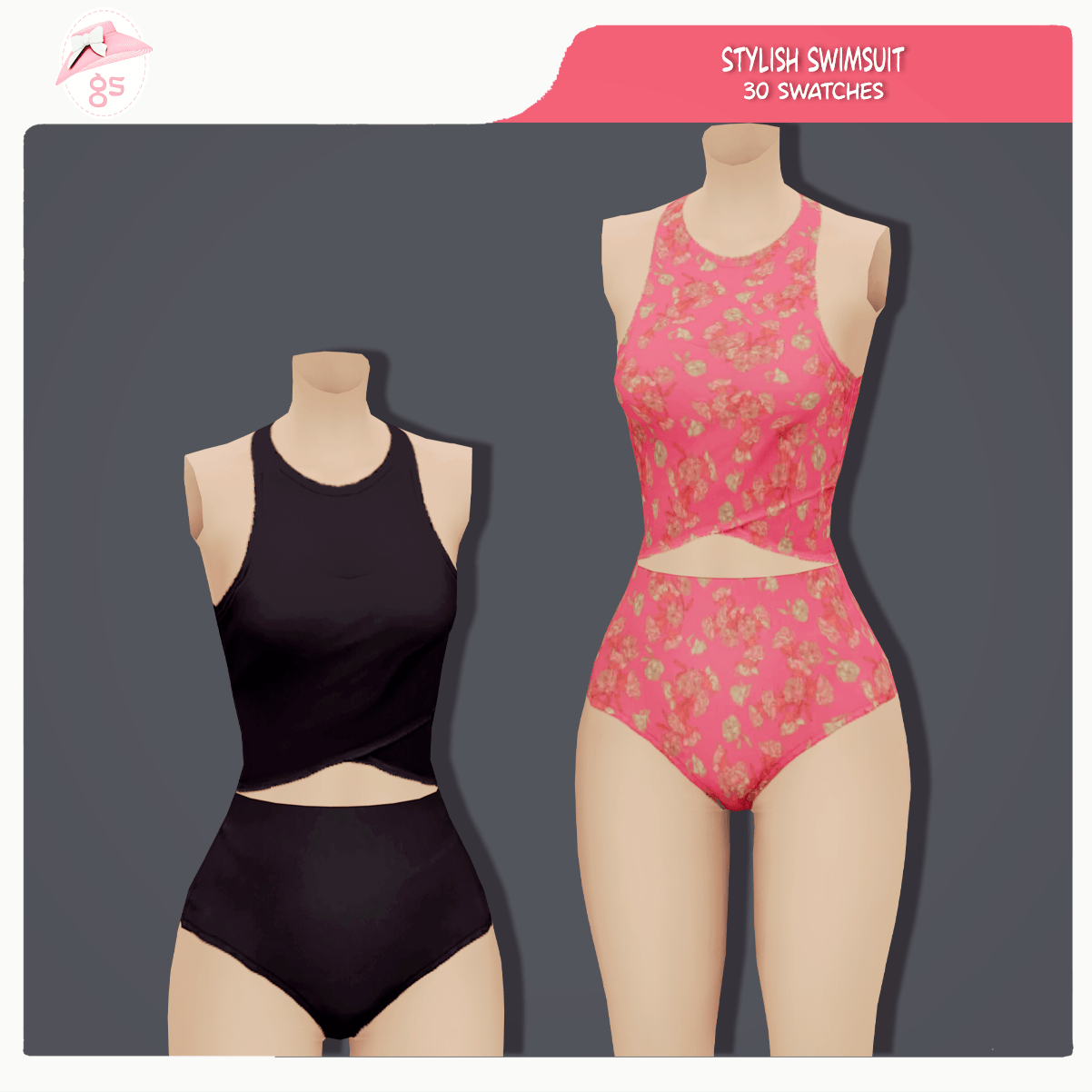 Stylish Swimsuit - Gallery - The Sims 4 Create a Sim - CurseForge