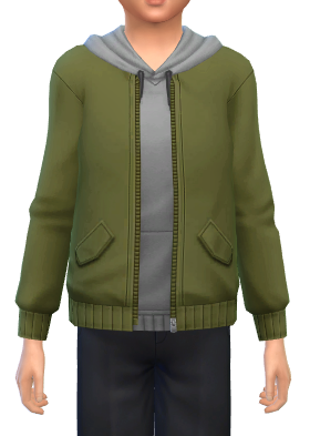 Hoodie Comb for kids - Gallery - The Sims 4 Create a Sim - CurseForge