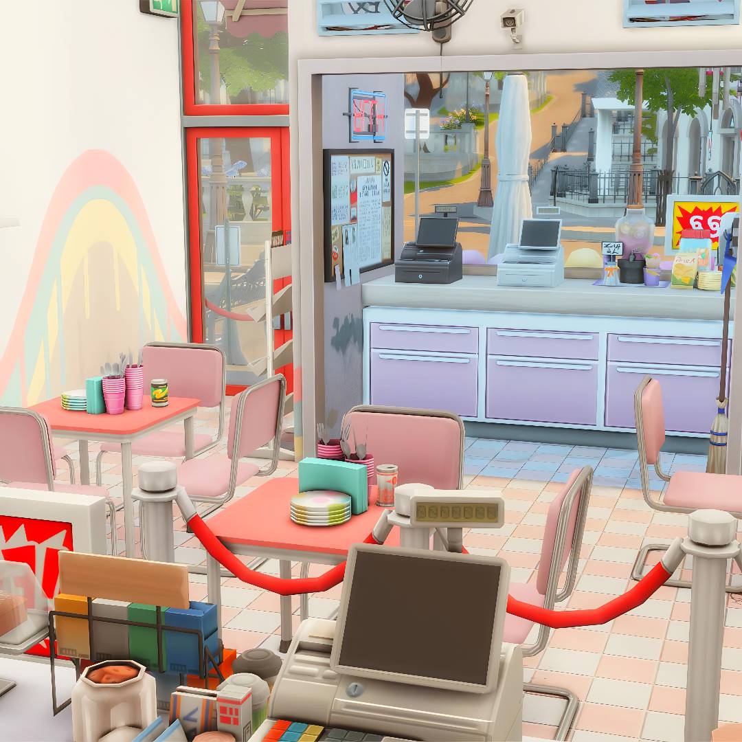Donuts Corner Business 🍩 - Gallery - The Sims 4 Rooms / Lots - CurseForge