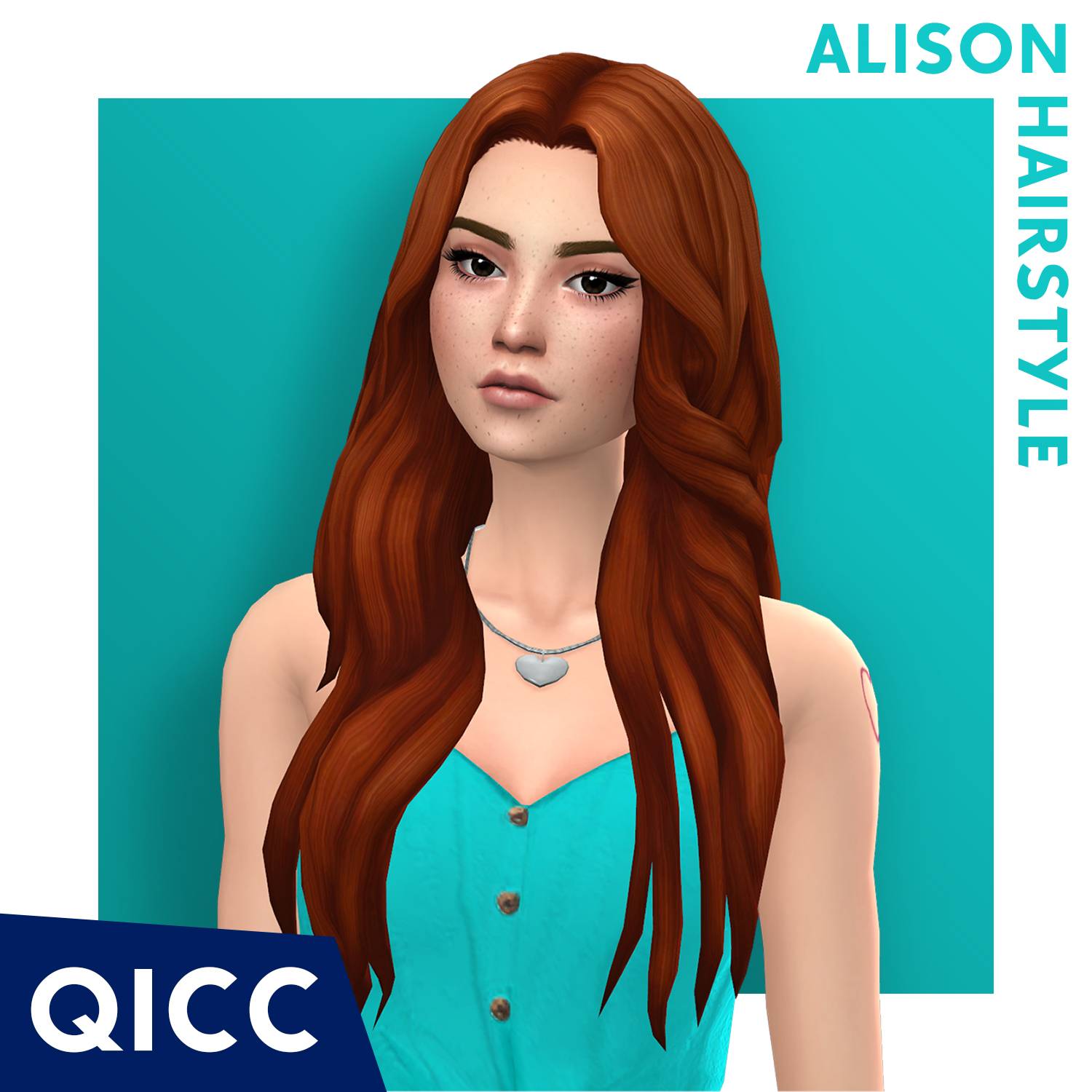 QICC - Alison Hair - The Sims 4 Create a Sim - CurseForge
