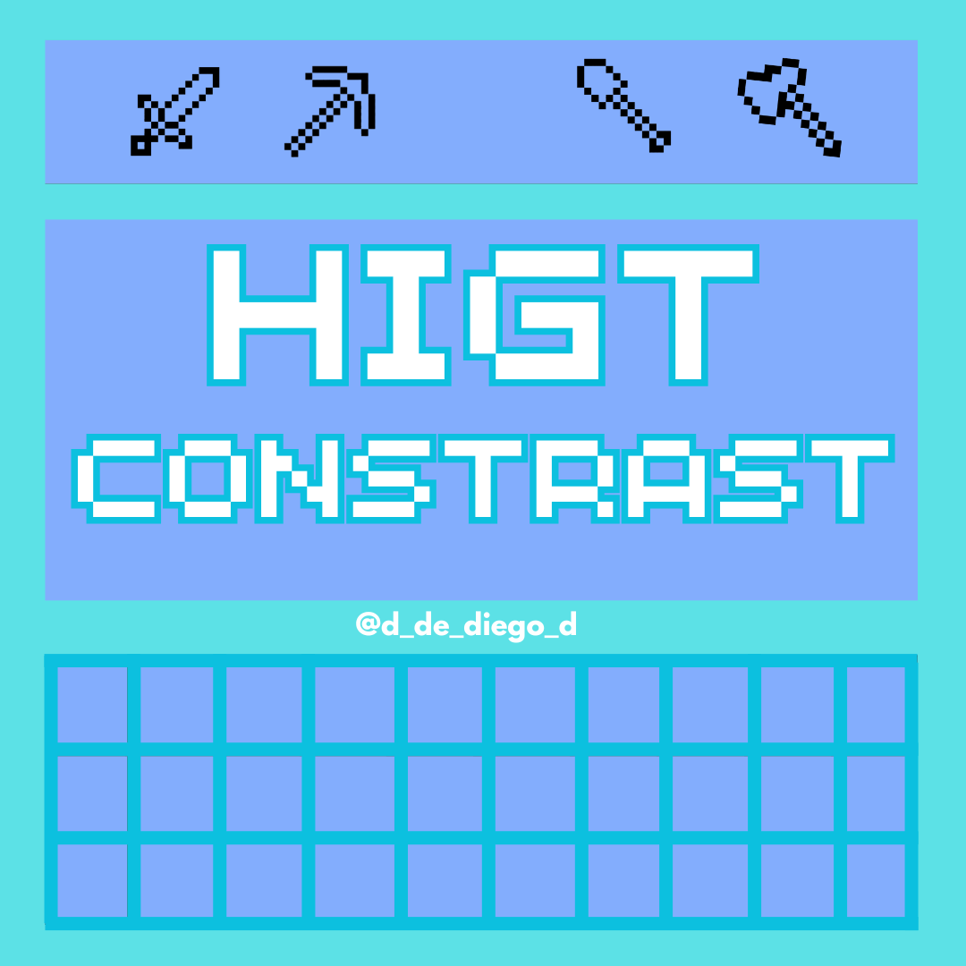 HIGH CONTRAST - Gallery - Minecraft Resource Packs - CurseForge