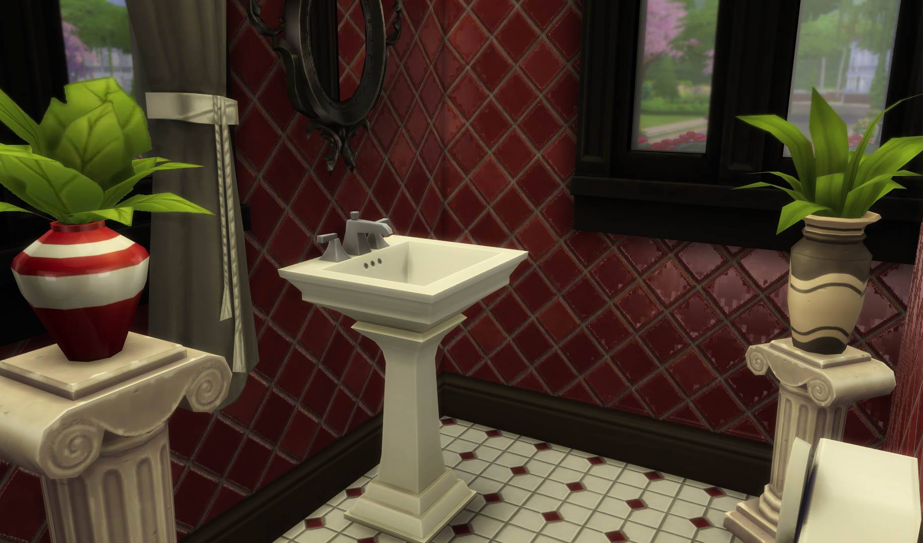 New Goth Mansion Renovation (Basegame) - Gallery - The Sims 4 Rooms ...