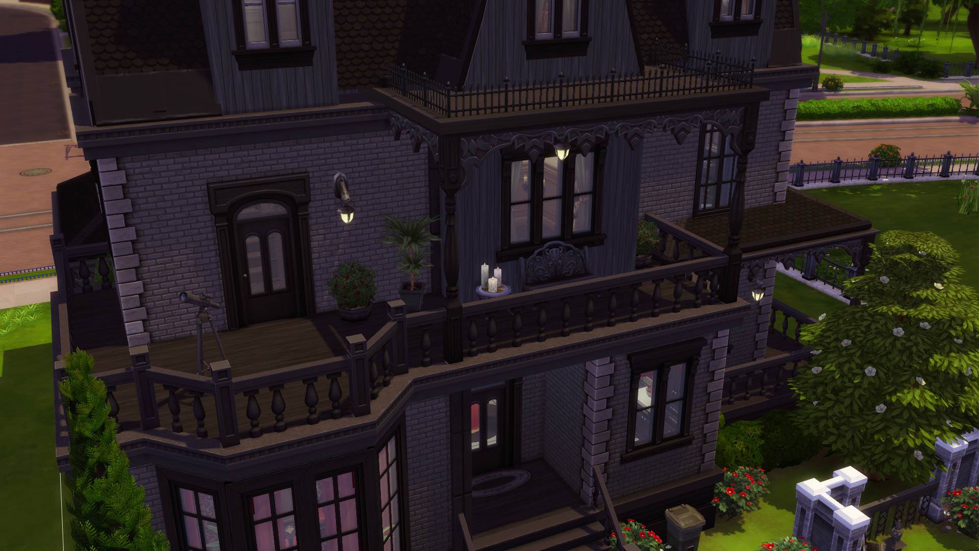 New Goth Mansion Renovation (Basegame) - Gallery - The Sims 4 Rooms ...