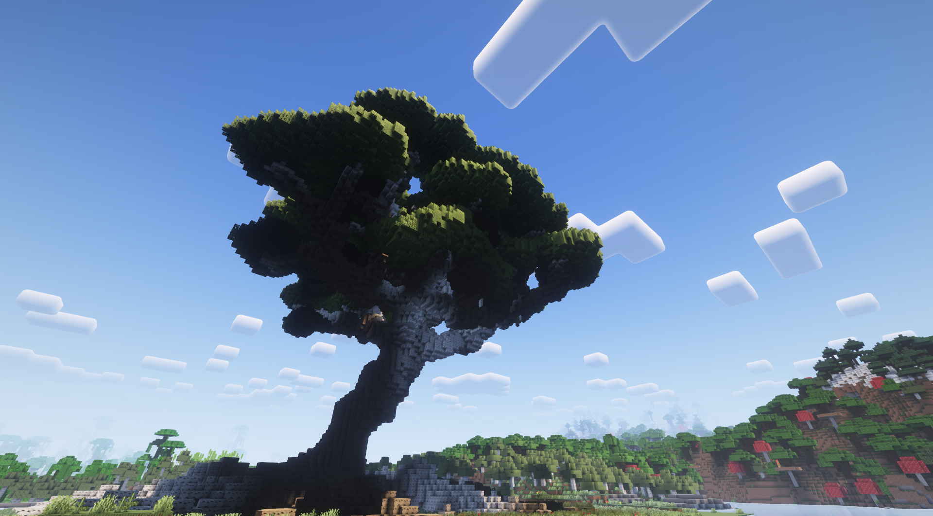 Nebulus Birch Tree - Gallery - Minecraft Mods - CurseForge