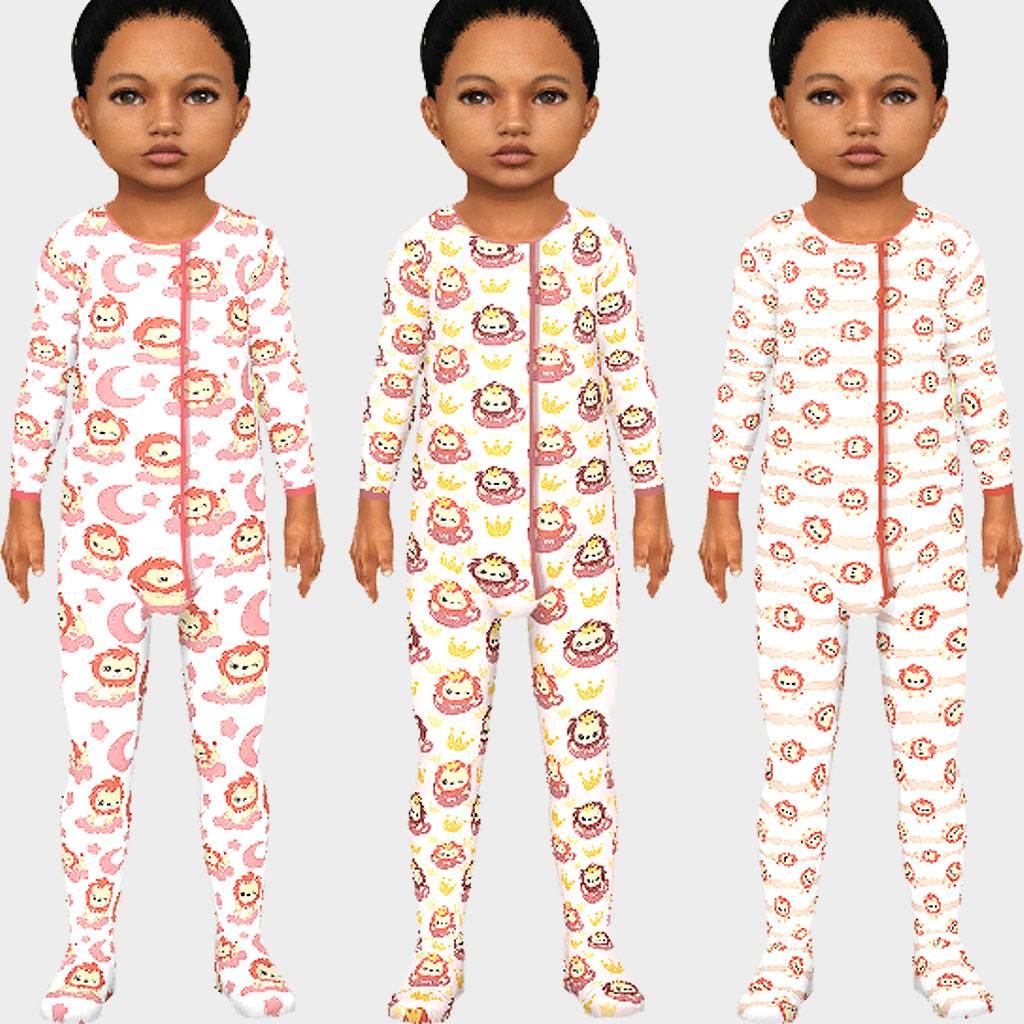 Toddler Little Leo Pajamas - Gallery - The Sims 4 Create a Sim - CurseForge