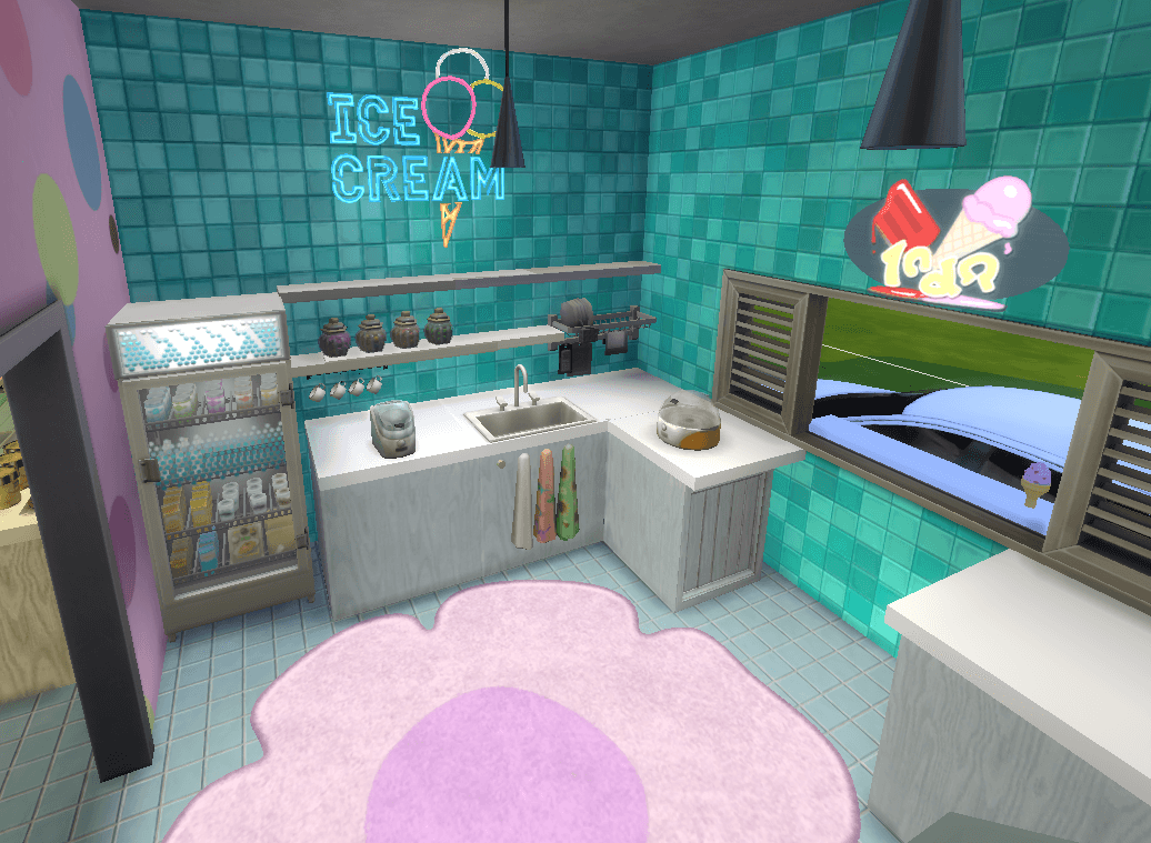 Ice cream shop - Gallery - The Sims 4 Rooms / Lots - CurseForge
