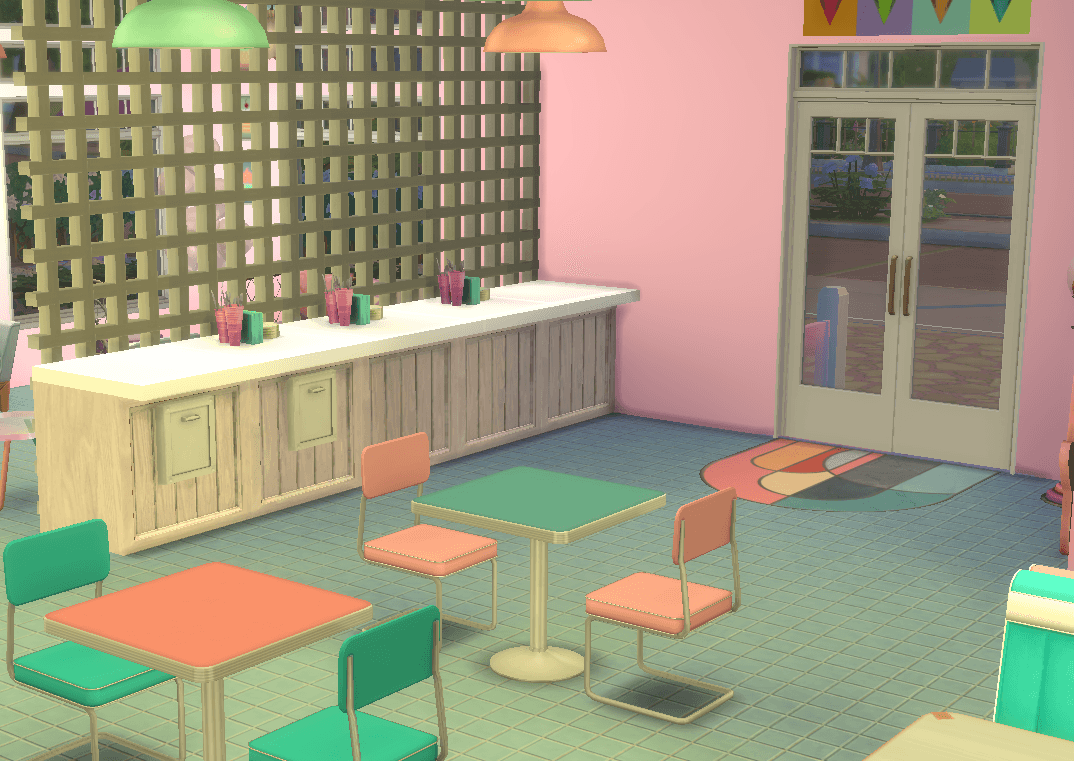 Ice cream shop - Gallery - The Sims 4 Rooms / Lots - CurseForge