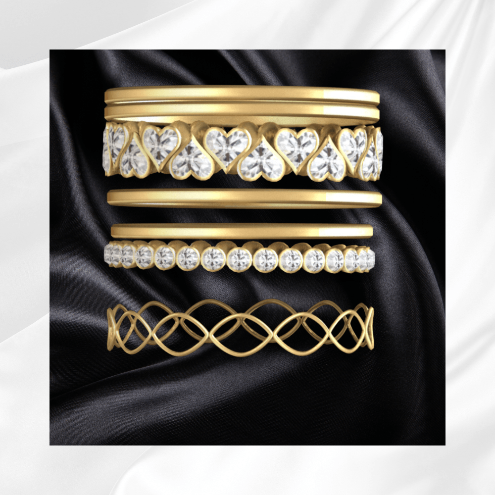 Hope Middle Ring Right Finger Set - Gallery - The Sims 4 Create a Sim ...