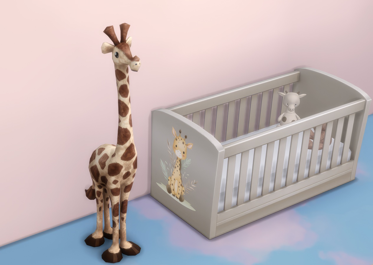 Baby Giraffe crib - The Sims 4 Build / Buy - CurseForge