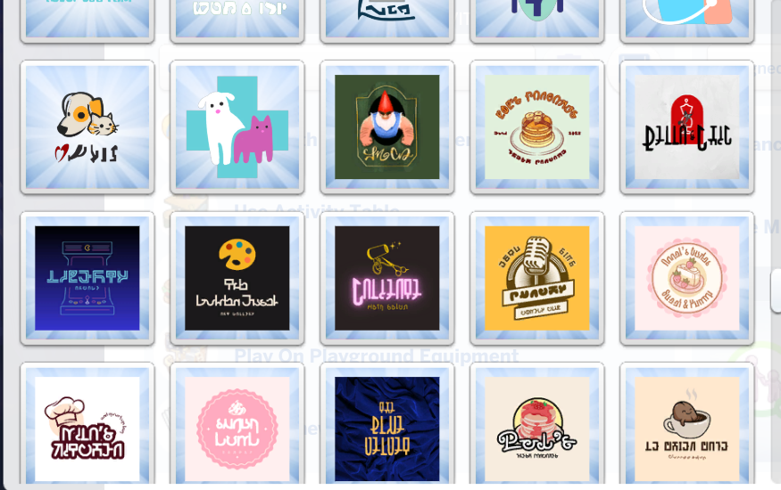 More Logos for Small Businesses! - Gallery - The Sims 4 Mods - CurseForge