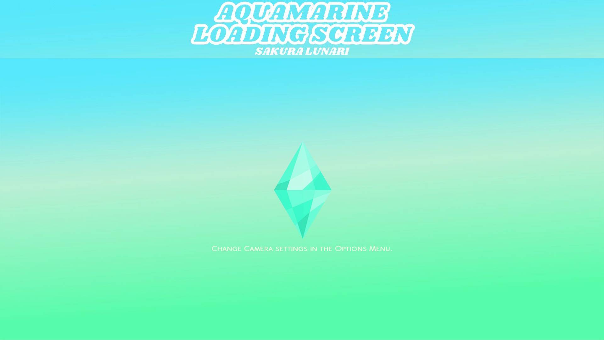 Aquamarine Loading Screen - The Sims 4 Mods - CurseForge