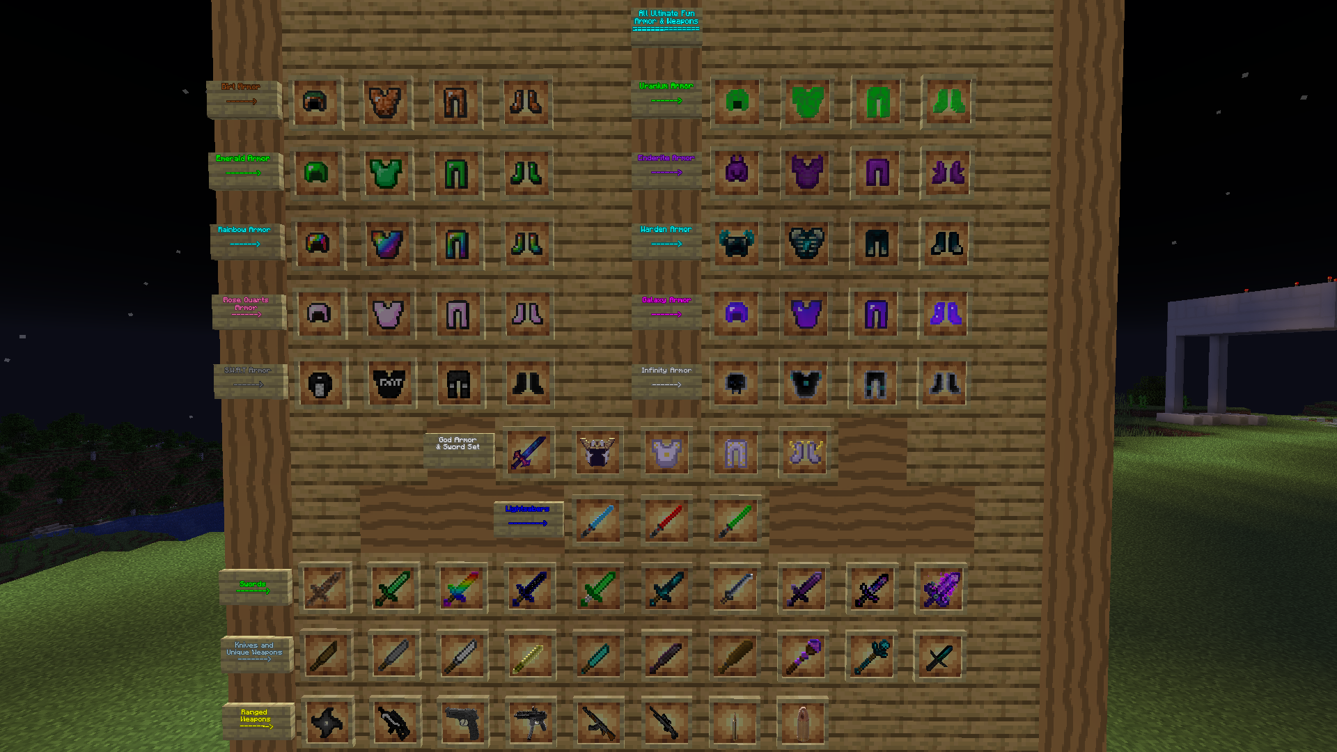 Ultimate Fun (with tons of items, blocks, weapons, tools, and armor ...