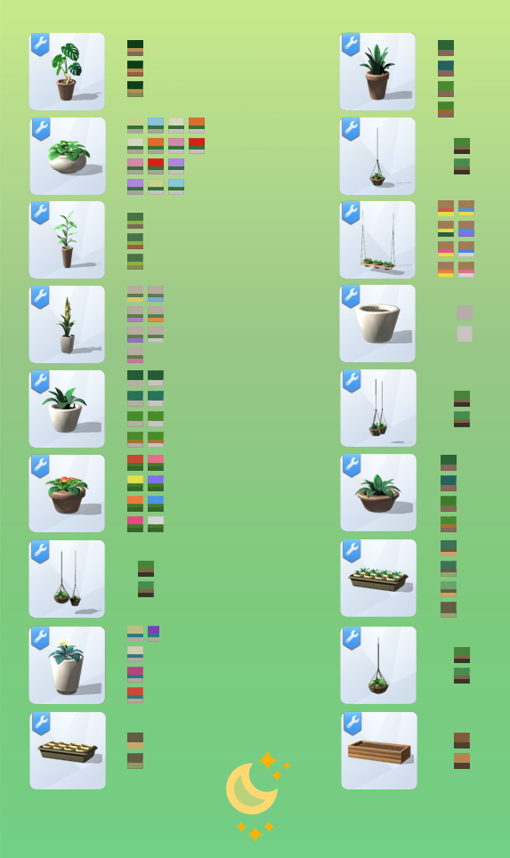 Spring Gardening Plants Set - Gallery - The Sims 4 Build / Buy - CurseForge