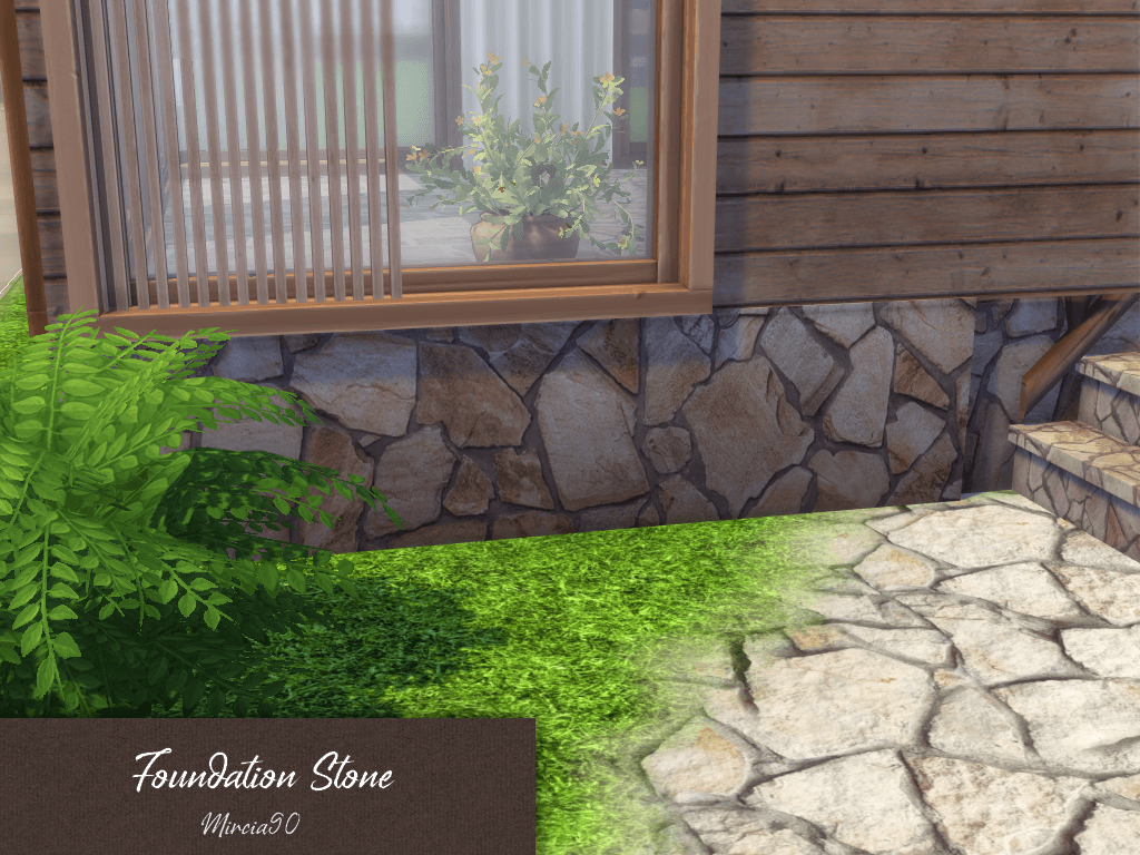 Foundation - Stone - Gallery - The Sims 4 Build / Buy - CurseForge