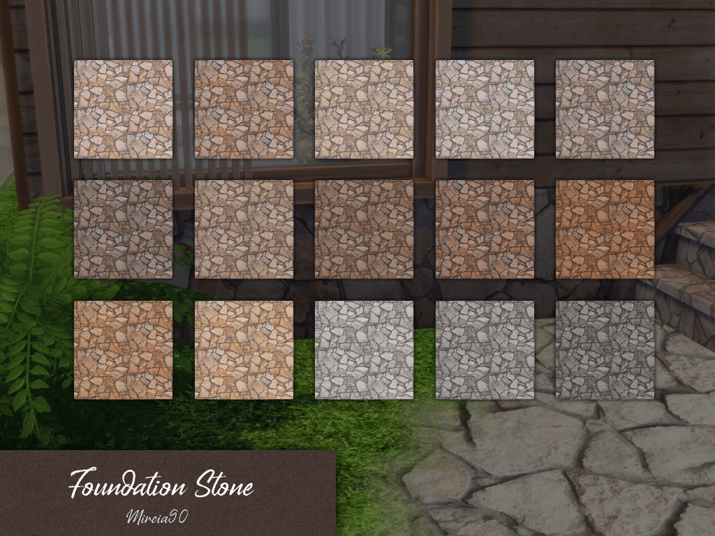 Foundation - Stone - Gallery - The Sims 4 Build / Buy - CurseForge
