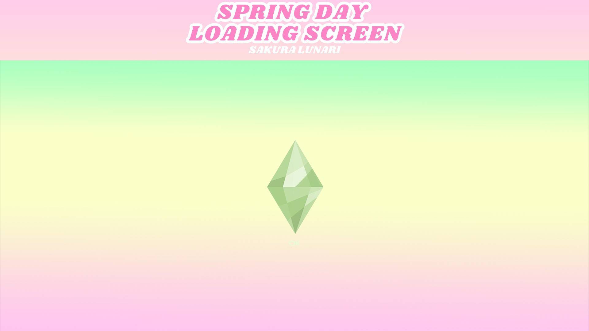 Spring Day Loading Screen - The Sims 4 Mods - CurseForge