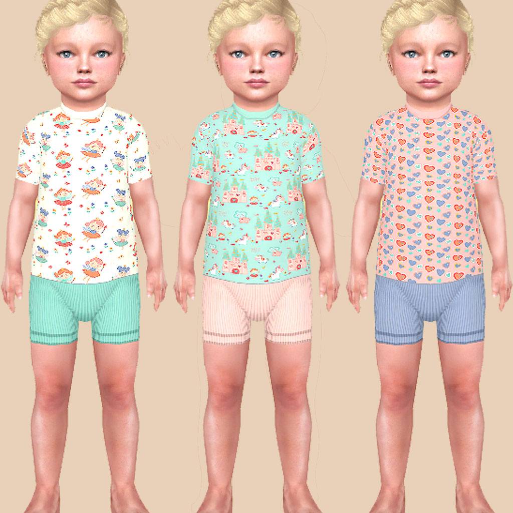 Toddler Fairies Pajamas - Gallery - The Sims 4 Create a Sim - CurseForge