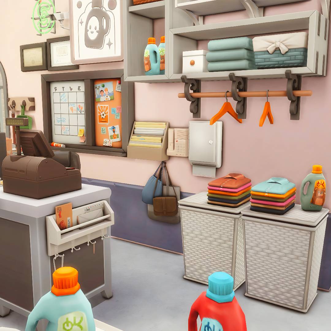 Cheap Laundry CO. - Gallery - The Sims 4 Rooms / Lots - CurseForge