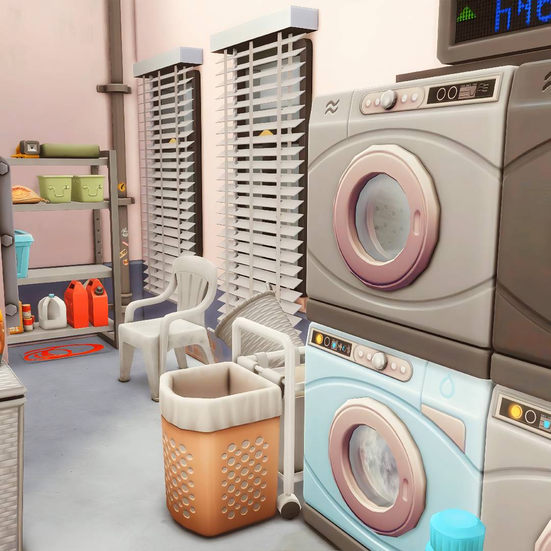 Cheap Laundry CO. - Gallery - The Sims 4 Rooms / Lots - CurseForge