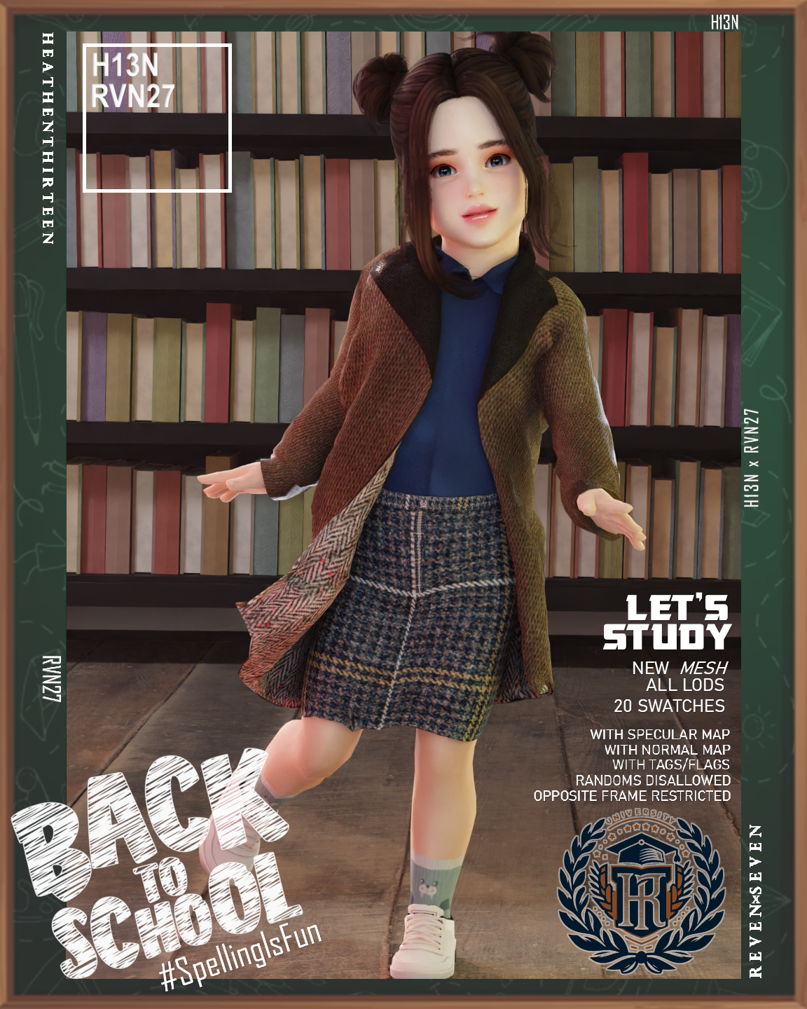 Toddler's Regal Pencil Skirt Winter School Uniform (Female) - The Sims ...