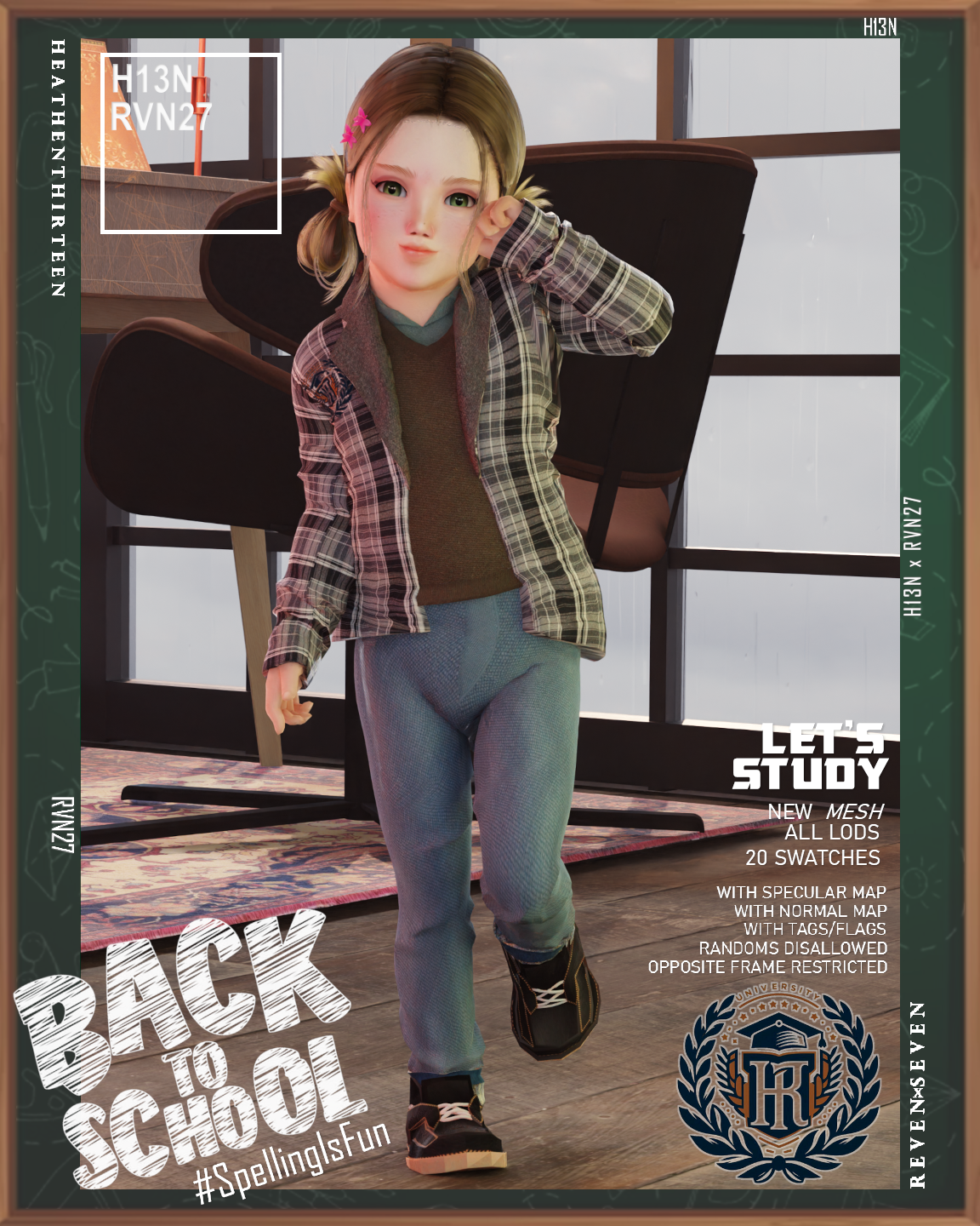 Toddler's Diverse Vest and Shirt Blazer Winter School Uniform (Female ...