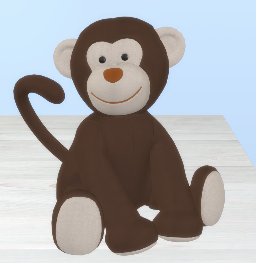 Kids Monkey plush toy - The Sims 4 Build / Buy - CurseForge