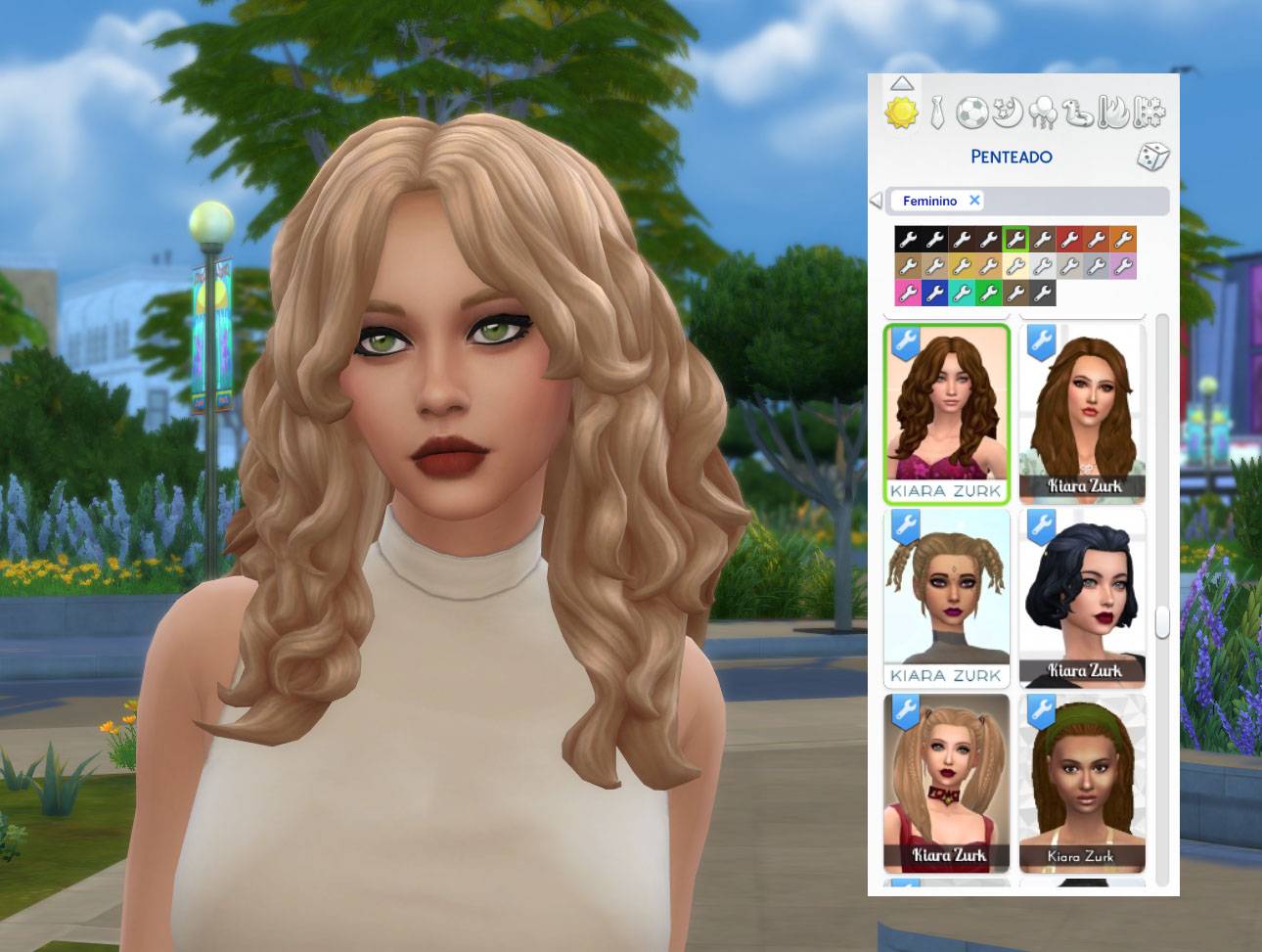 Celia Curls - Gallery - The Sims 4 Create a Sim - CurseForge