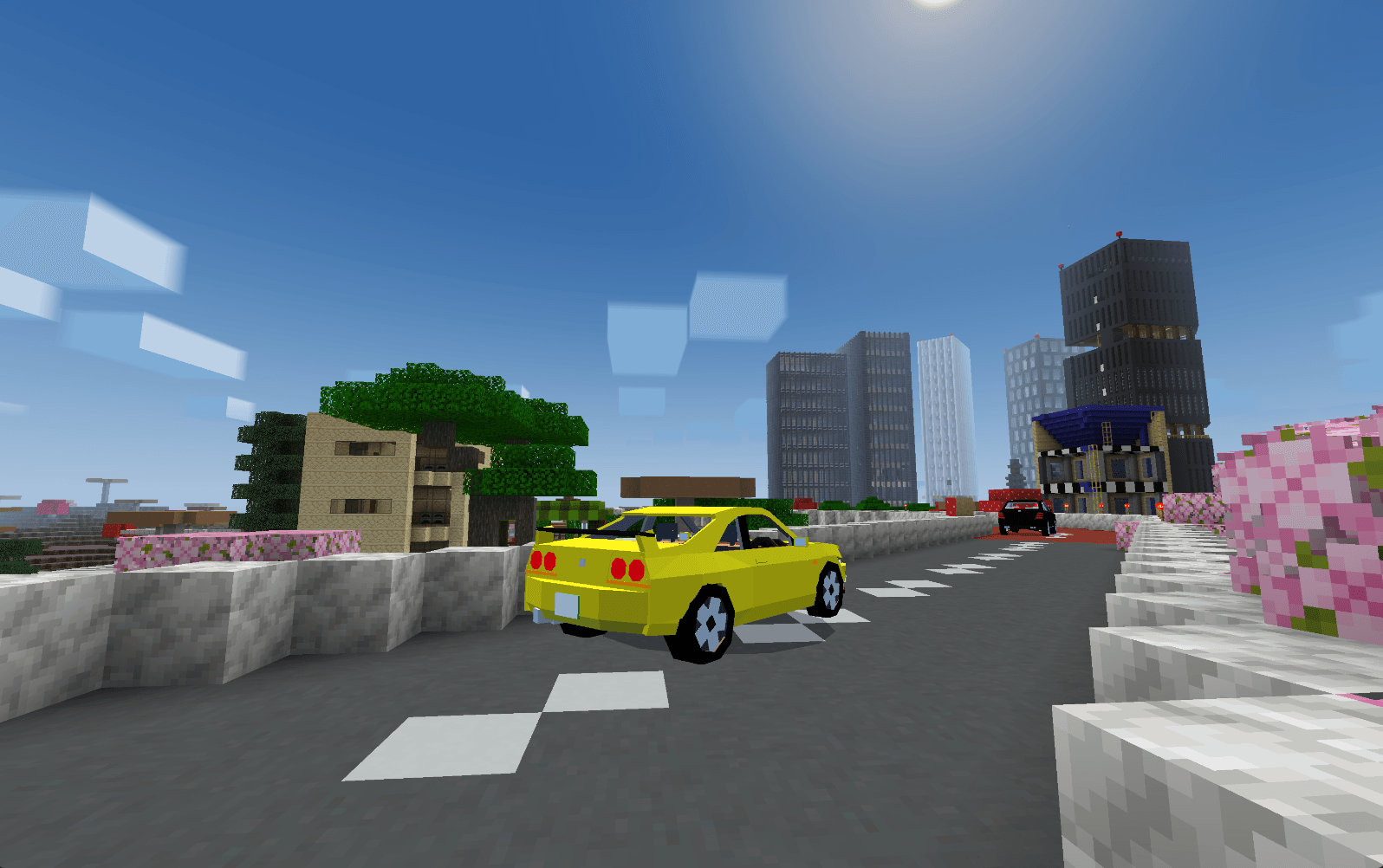 R33 GTR Nissan - Simple Car Series - Gallery - Minecraft Bedrock Addons ...