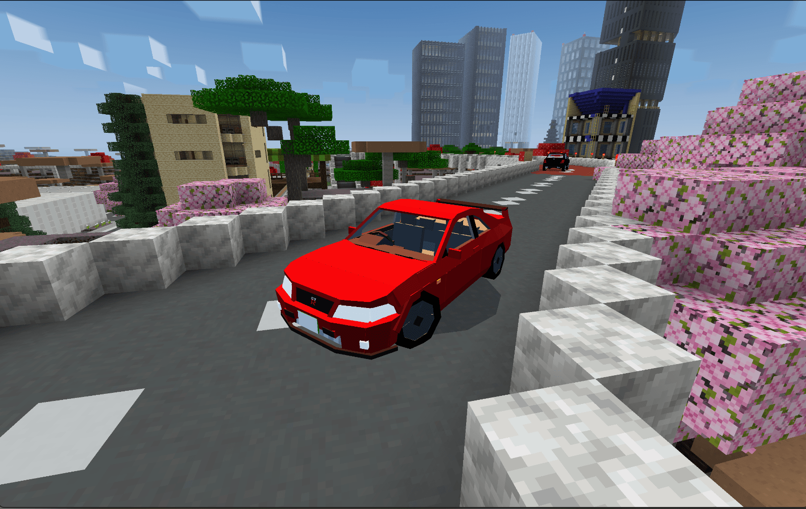 R33 GTR Nissan - Simple Car Series - Gallery - Minecraft Bedrock Addons ...
