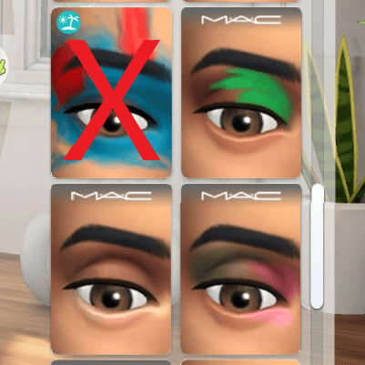 Island living eyeshadow hider - Gallery - The Sims 4 Create a Sim ...