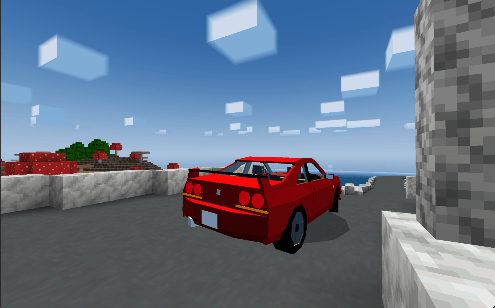 R33 GTR Nissan - Simple Car Series - Gallery - Minecraft Bedrock Addons ...