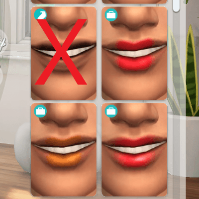 Life and death lipstick hider - Gallery - The Sims 4 Create a Sim ...