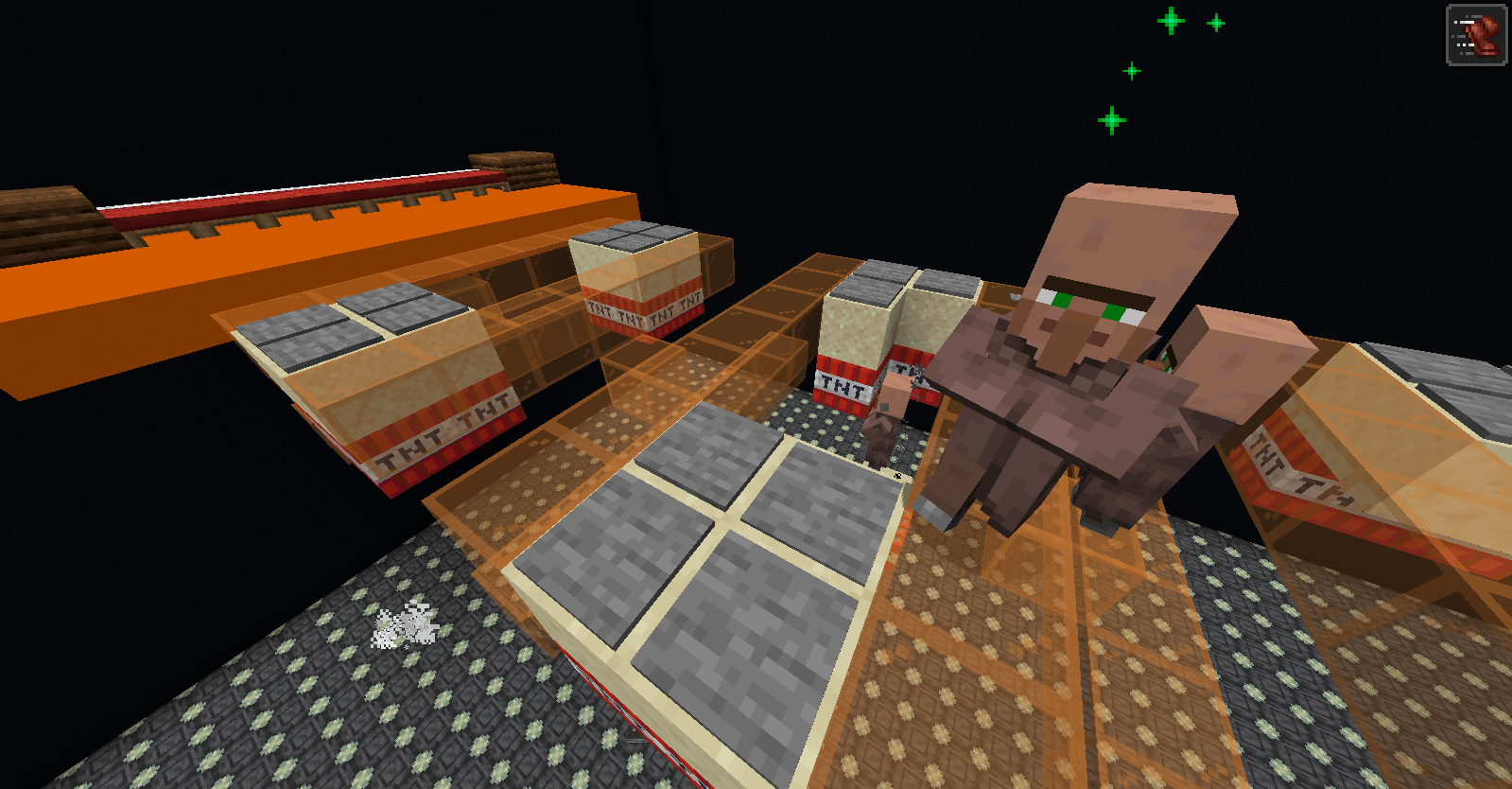 villager glass bridge (squid game) - Gallery - Minecraft Worlds ...