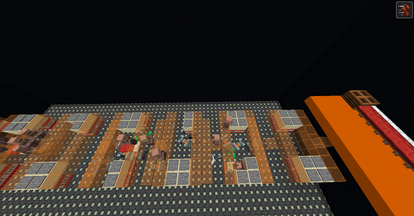 villager glass bridge (squid game) - Gallery - Minecraft Worlds ...