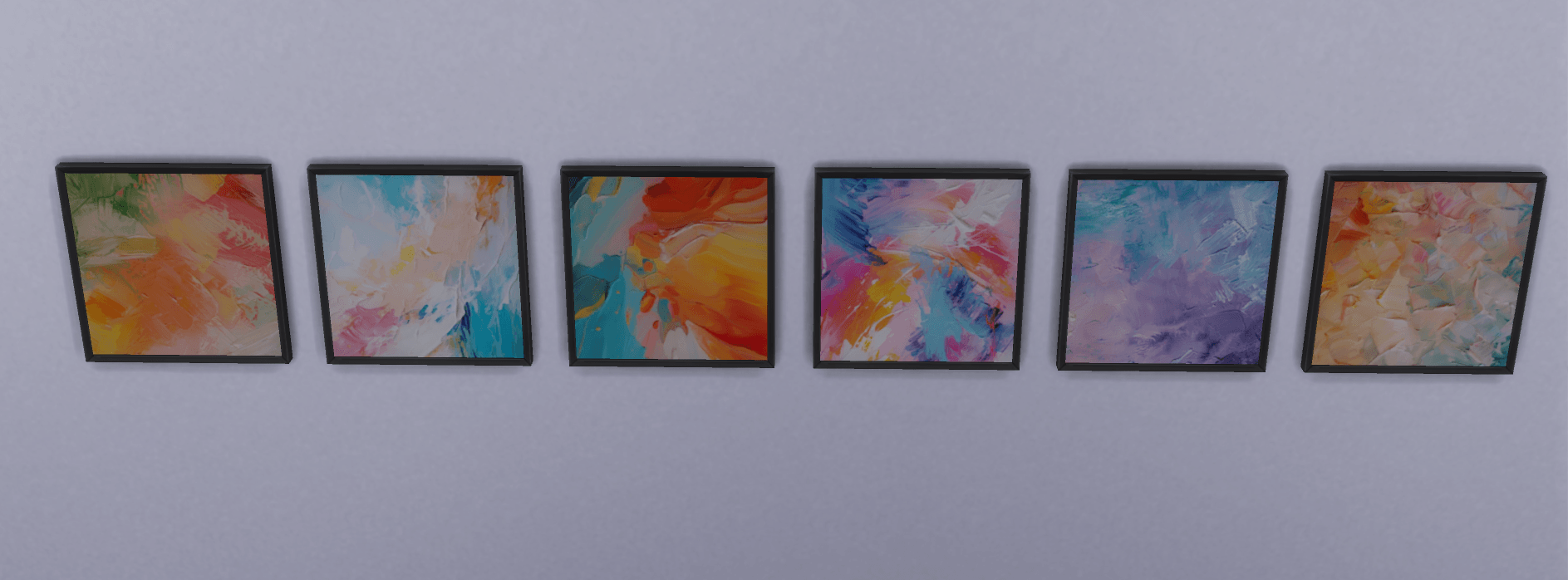 Abstract Color Painting - Gallery - The Sims 4 Build / Buy - CurseForge