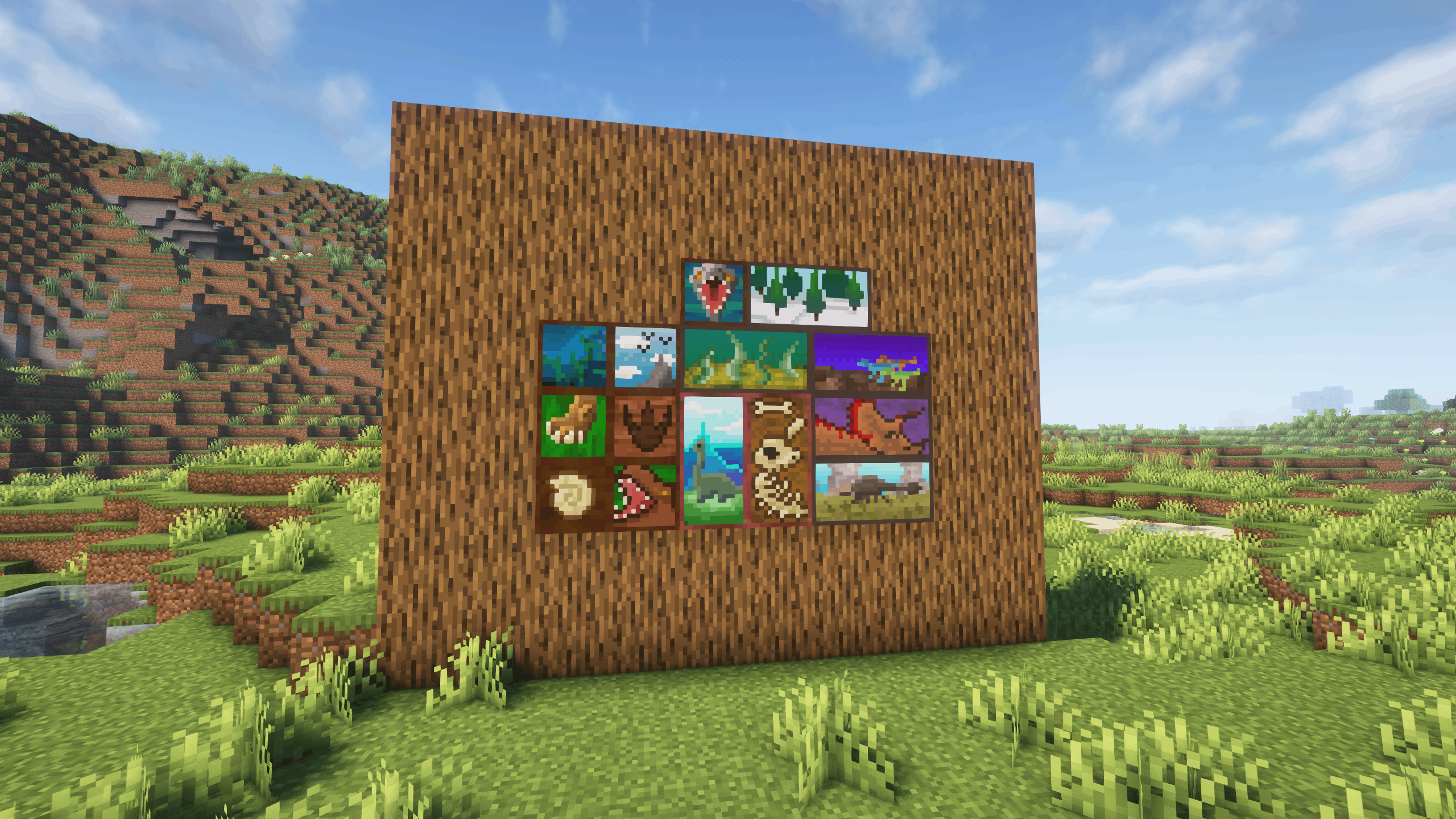 Prehistoric Paintings - Dinosaurs, Landscapes... - Minecraft Mods ...