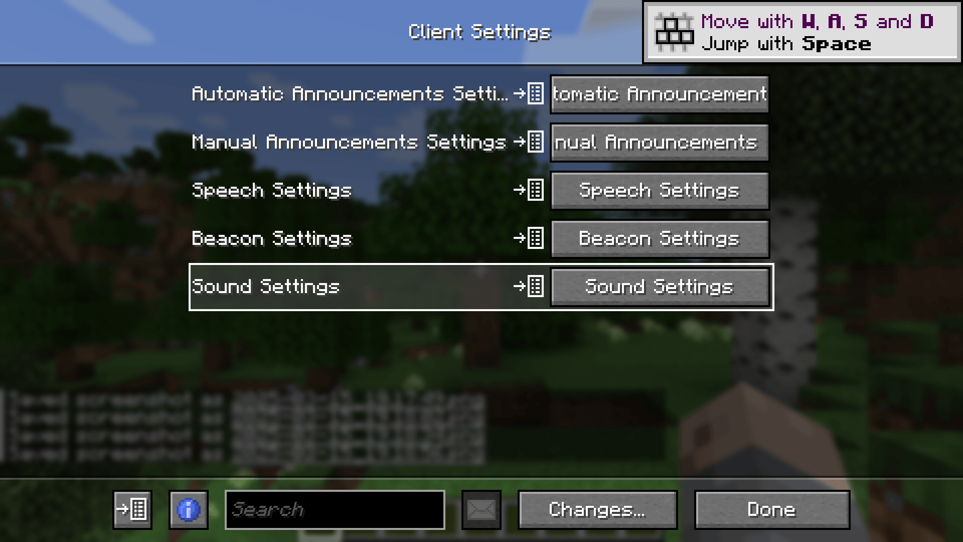 Audio Navigation - Gallery - Minecraft Mods - CurseForge