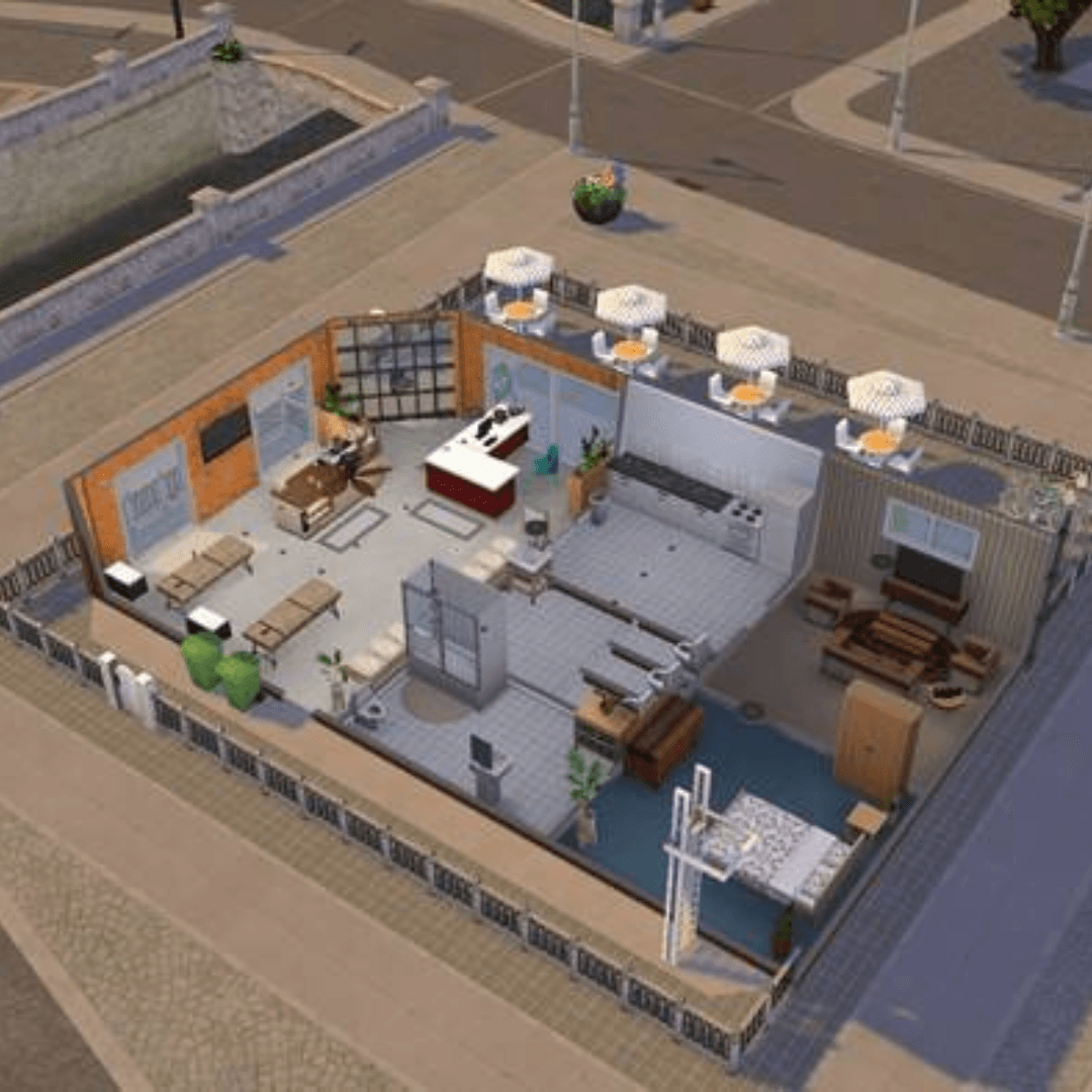Curator Ink - Haven - base game compatible - The Sims 4 Rooms / Lots ...