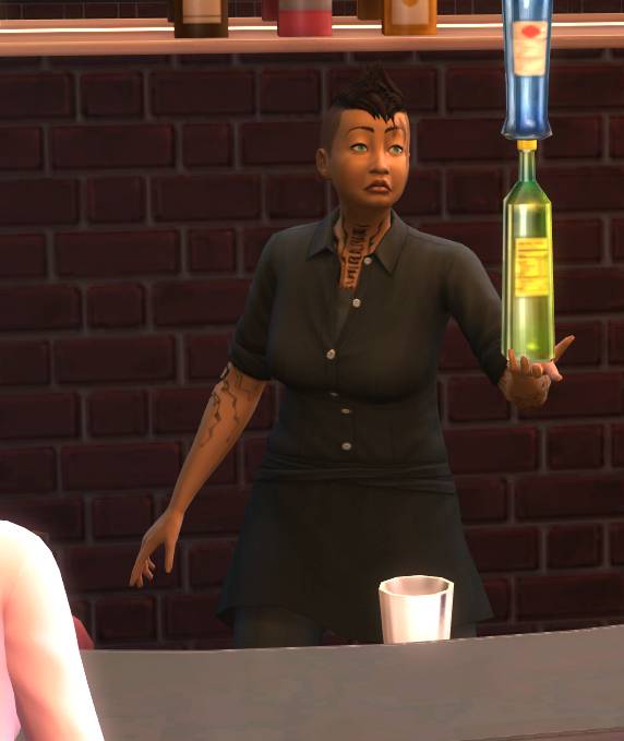Bartender Role Outfit Disabled by Choice - Gallery - The Sims 4 Mods ...