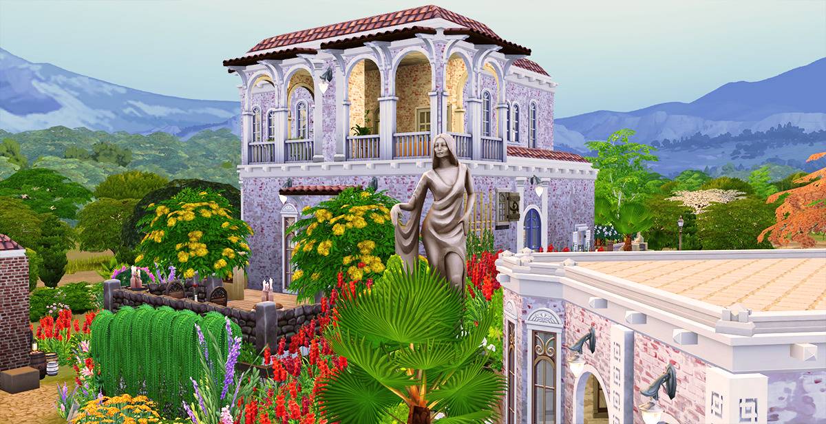 European Vacation Home - NO CC - Gallery - The Sims 4 Rooms / Lots ...