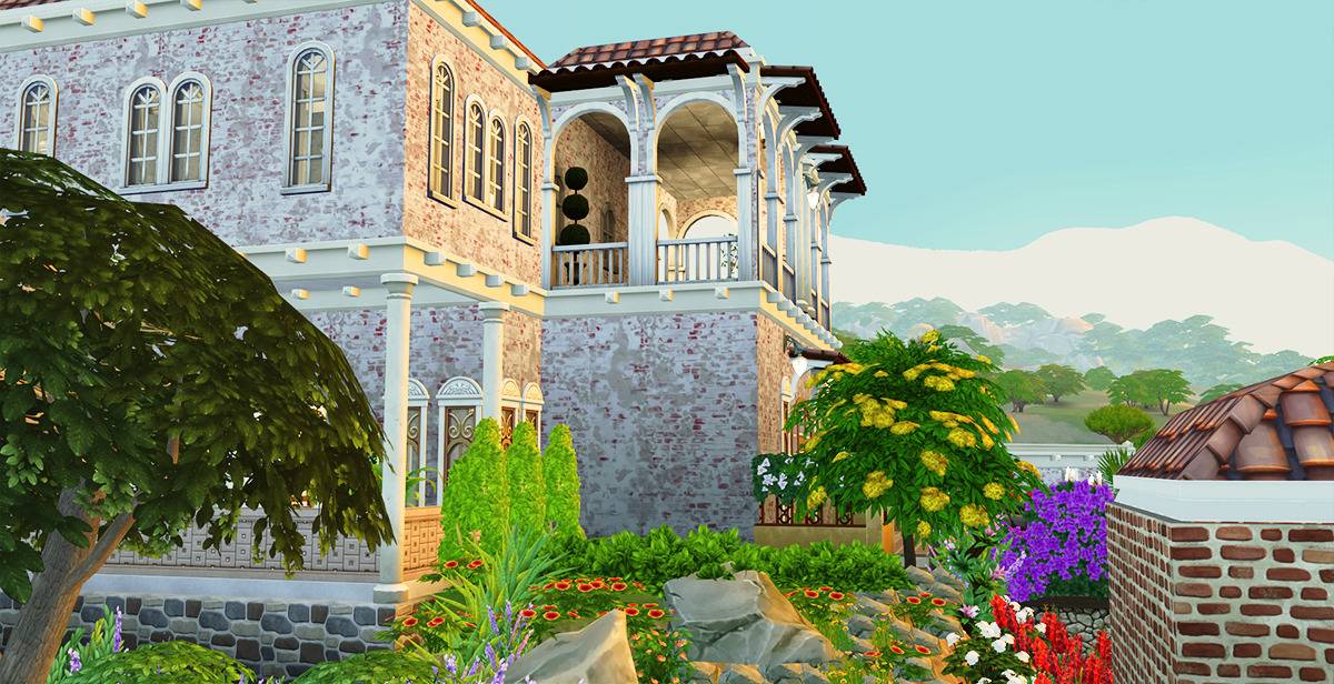 European Vacation Home - NO CC - Gallery - The Sims 4 Rooms / Lots ...