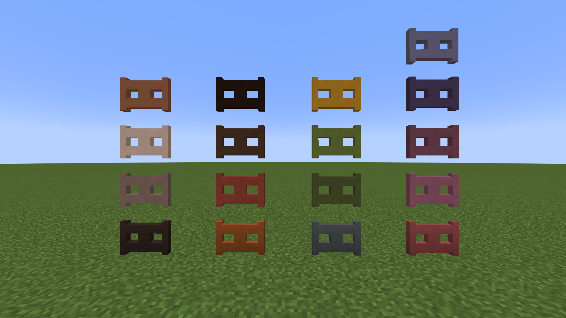 Decorative Terracotta Lattices - Gallery - Minecraft Mods - CurseForge