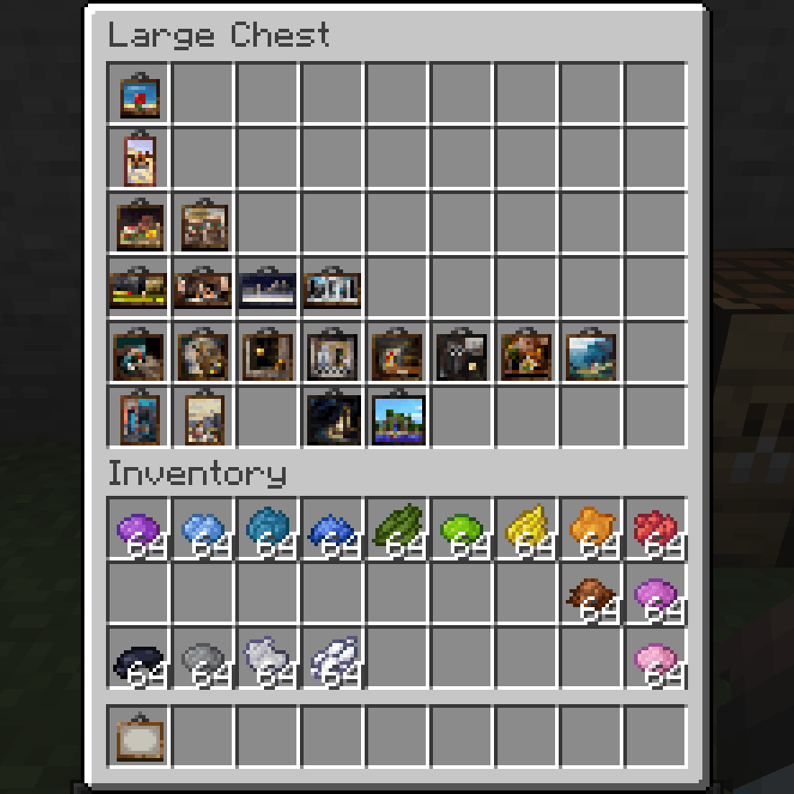 Craftable Painting Variants - Gallery - Minecraft Data Packs - CurseForge