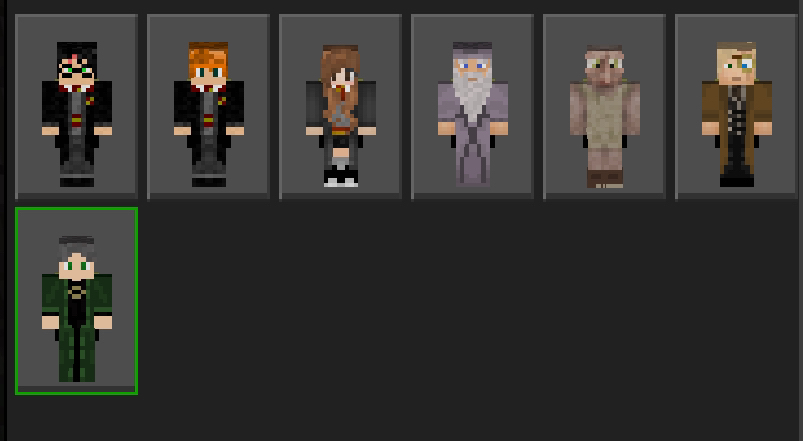 Harry Potter Skin Pack! - Gallery - Minecraft Bedrock Skins - CurseForge