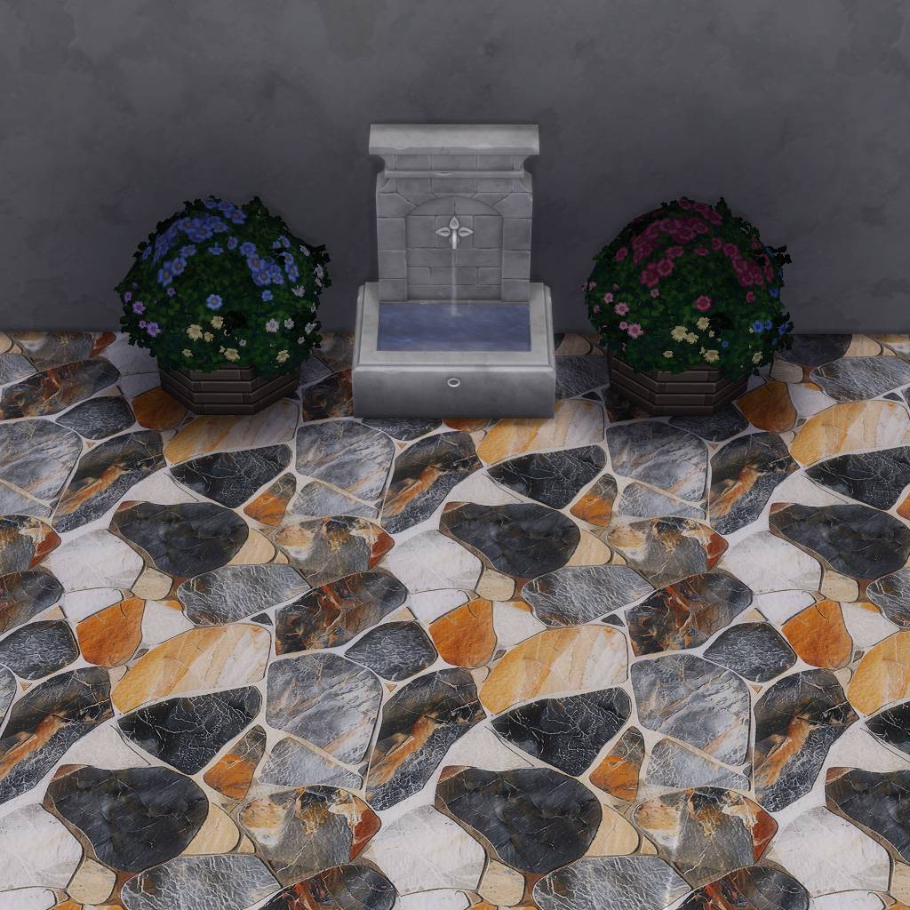 Stone Art Floor Tiles - Gallery - The Sims 4 Build / Buy - CurseForge