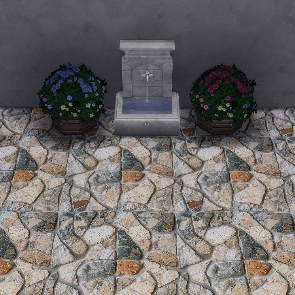 Stone Art Floor Tiles - Gallery - The Sims 4 Build / Buy - CurseForge